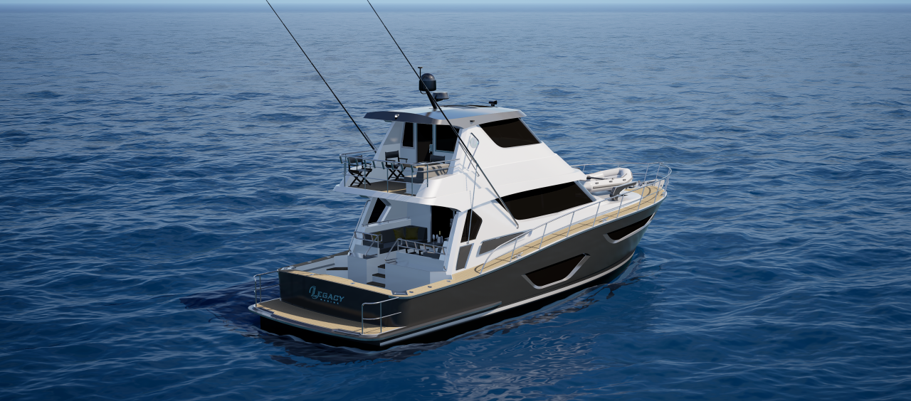 Legacy L52 | Aluminium Motor Yacht | New Zealand